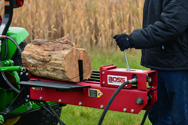 16 Ton 3-Point Hitch Log Splitter – Boss Log Splitters