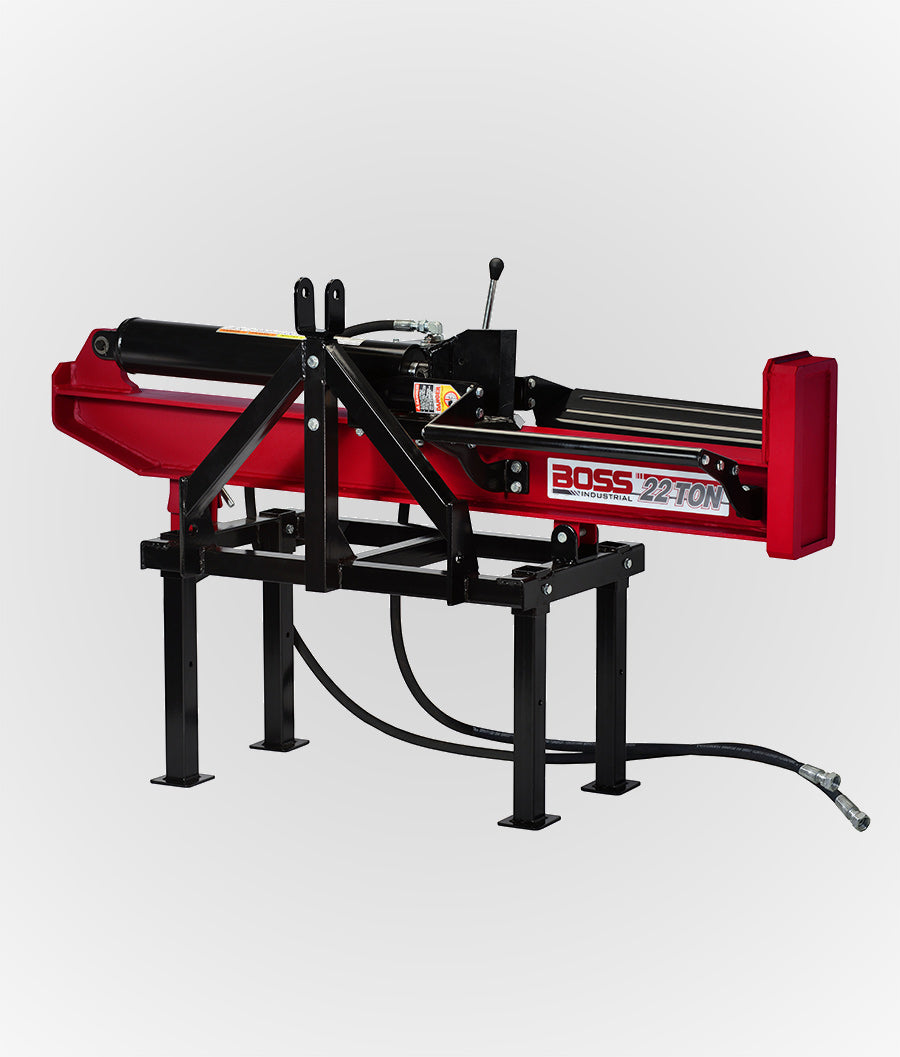 22 Ton H/V 3-Point Hitch Log Splitter – Boss Log Splitters
