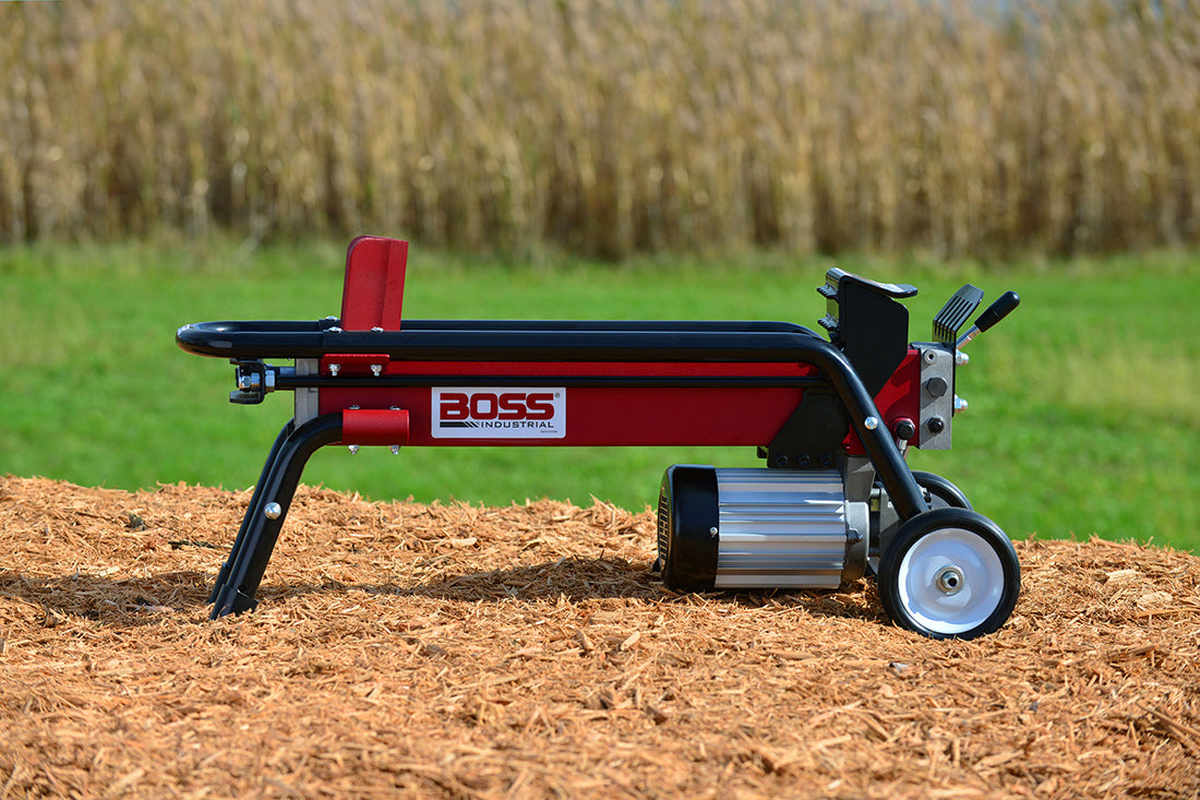 7 Ton Electric Log Splitter – Boss Log Splitters