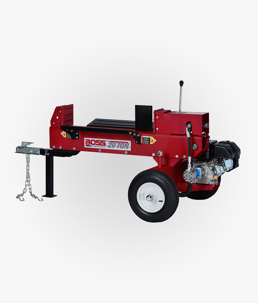 20 Ton Dual Action Gas Log Splitter – Boss Log Splitters