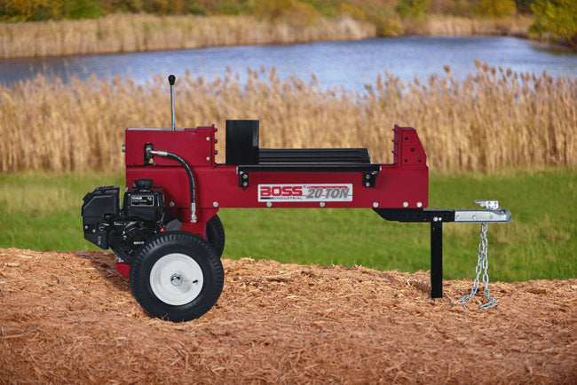 20 Ton Dual Action Gas Log Splitter – Boss Log Splitters